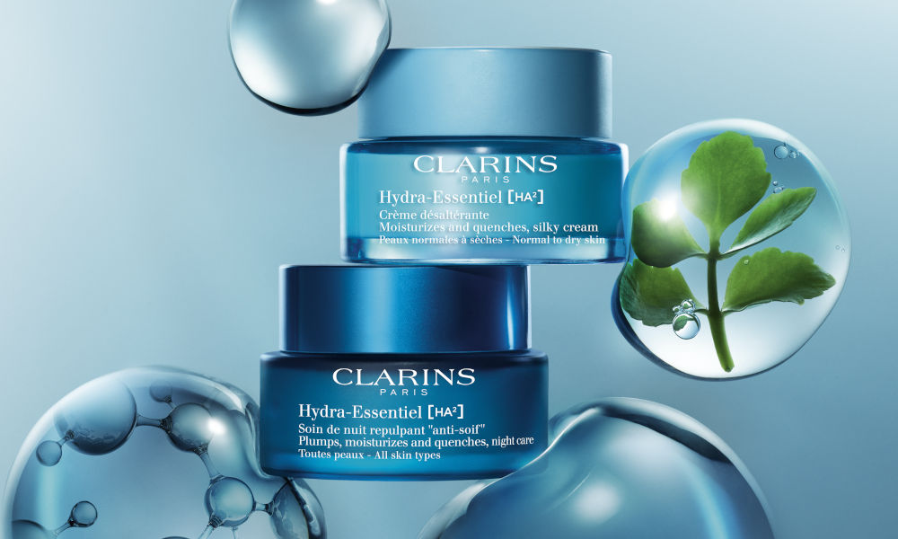 Linea skincare Clarins Hydra-Essentiel [HA²] - Beautydea