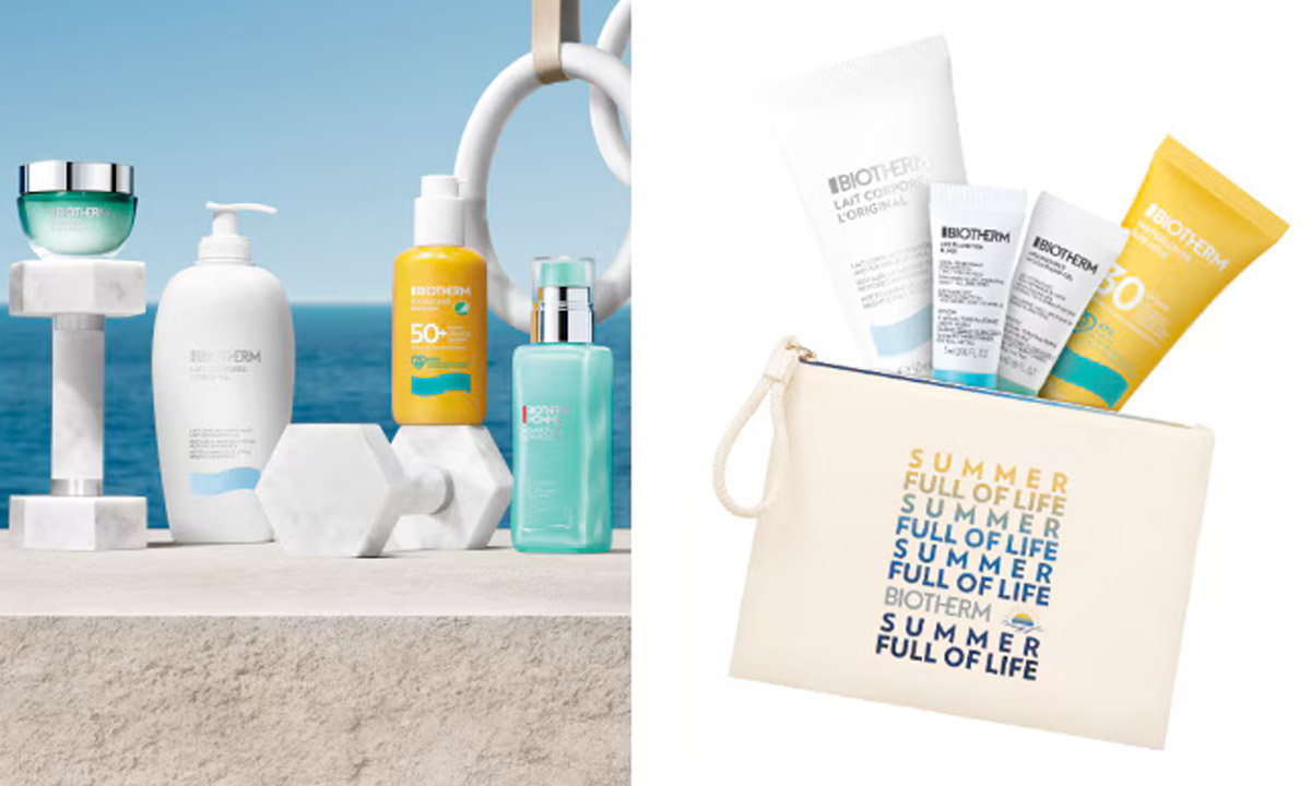 Biotherm: in regalo la pouch e il kit summer che vale 35€