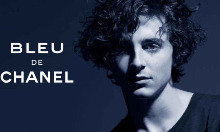Timothée Chalamet testimonial del profumo Bleu de Chanel